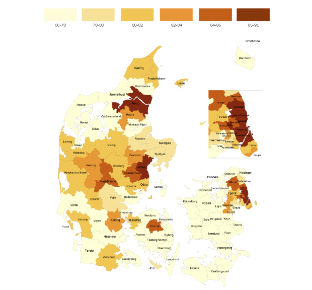 kort over dk - Stevns Netavis